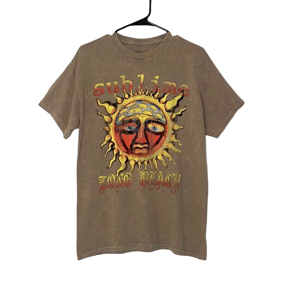 Sublime | Tops | Sublime Long Beach Brown Cotton Tshirt | Poshmark